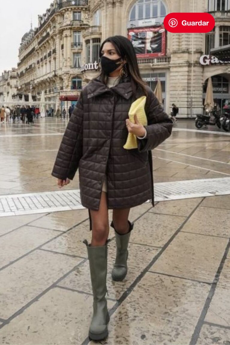 ¿Cómo combinar botas engomadas? Ideas para tus mejores looks